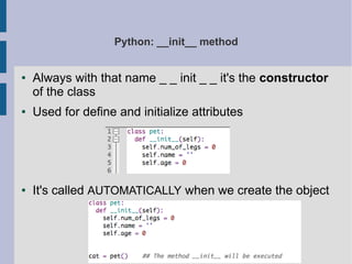 CLTL python course: Object Oriented Programming (1/3) | PDF ...