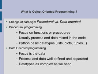CLTL python course: Object Oriented Programming (1/3) | PDF ...