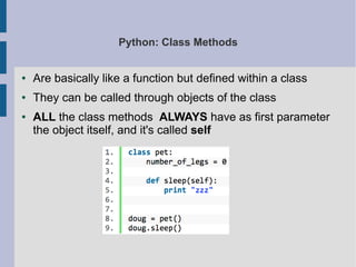 CLTL python course: Object Oriented Programming (1/3) | PDF ...