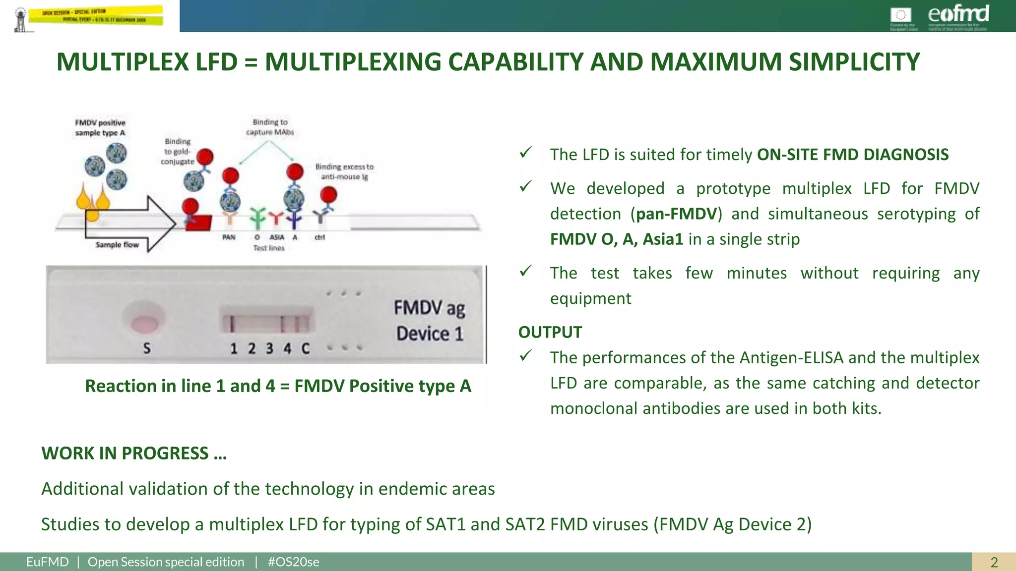 OS20 - A multiplex lateral flow device for on-field identification and ...