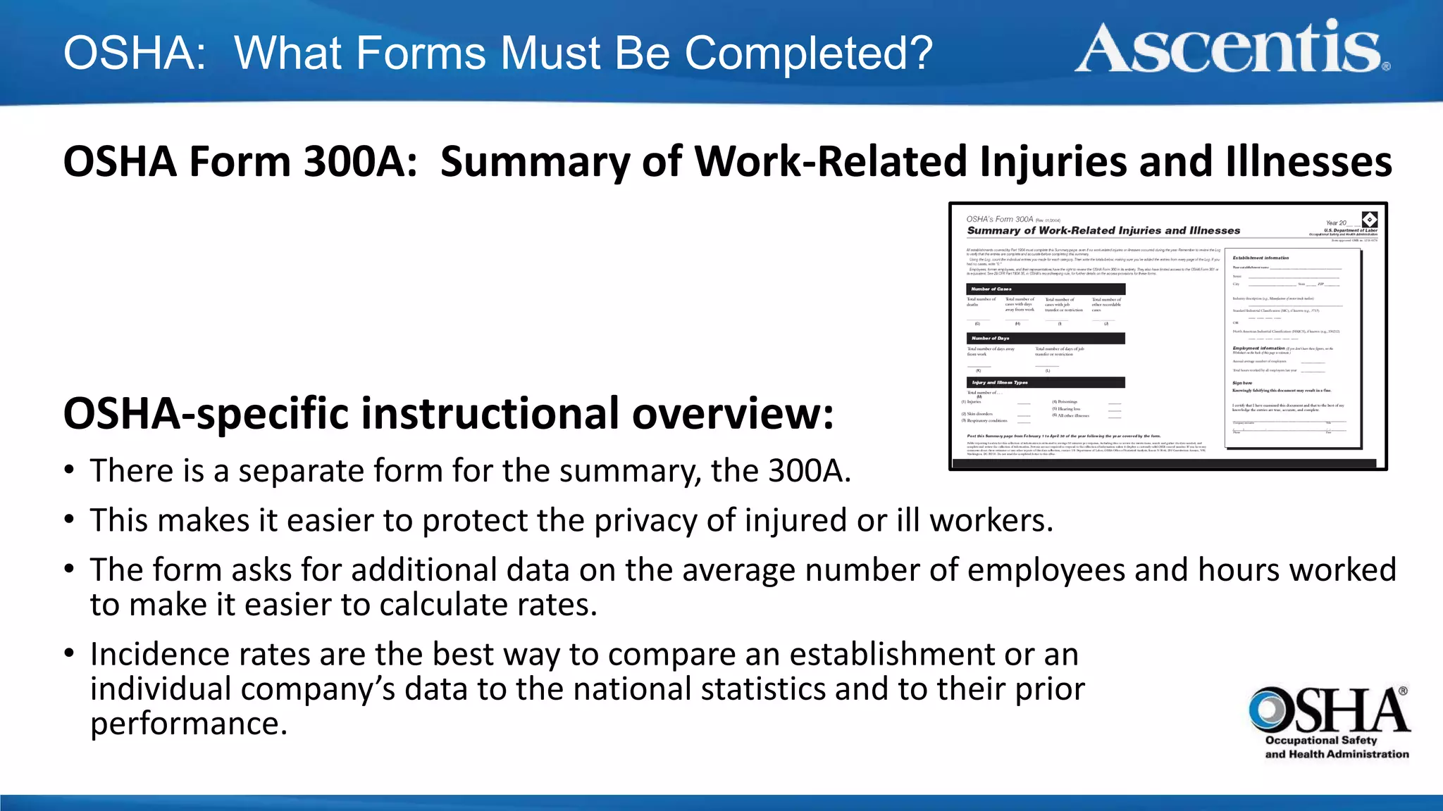 HR Webianr: OSHA Reporting and Employee Record-Keeping | PPT