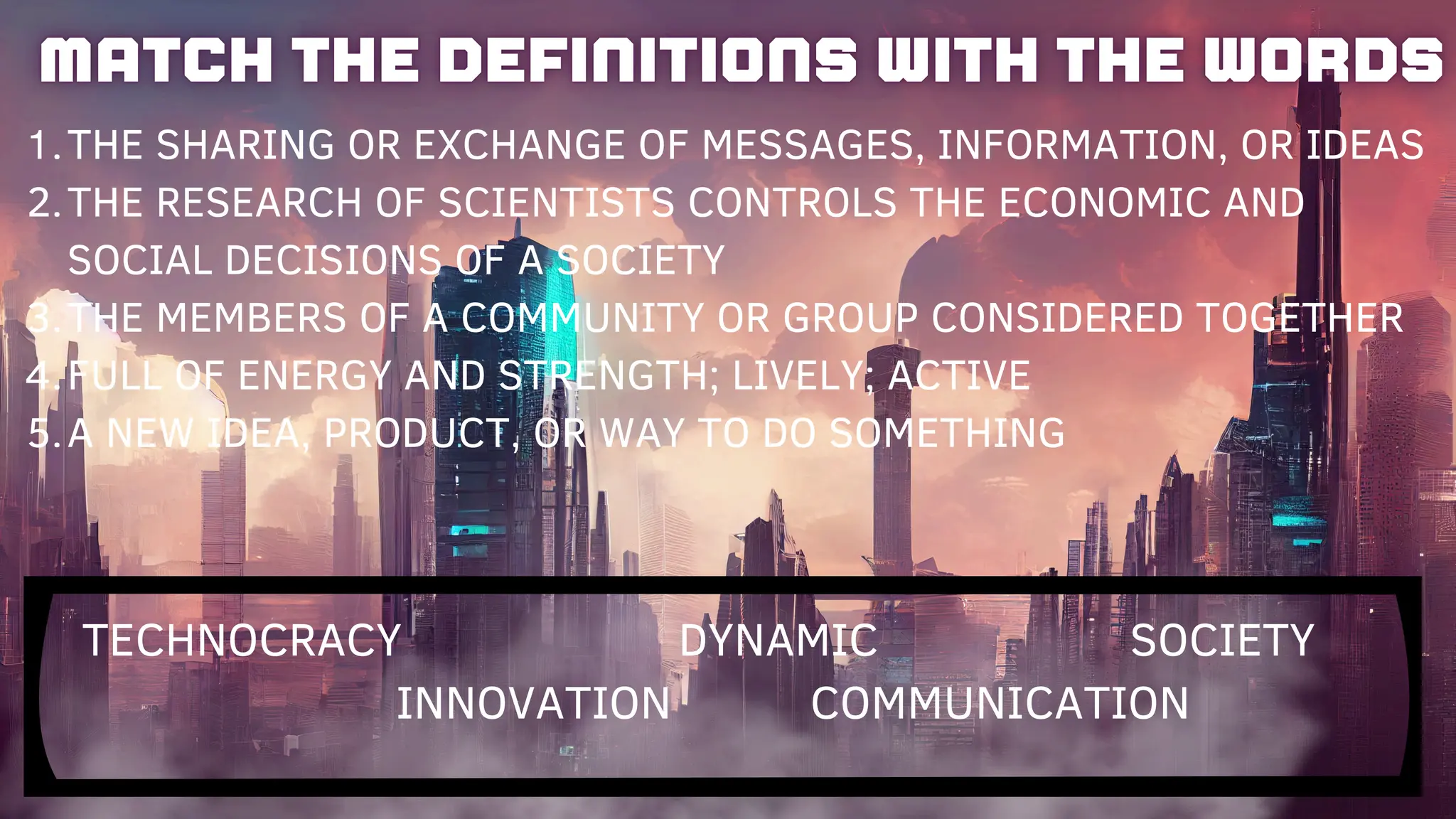 English Conversation Utopia Project Slides6 | PPT