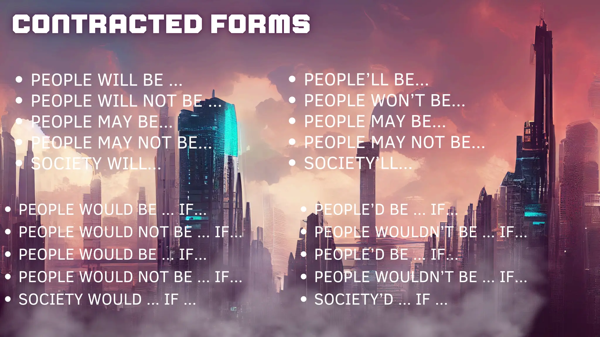 English Conversation Utopia Project Slides7 | PDF
