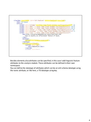 TEI ODD based development | PDF