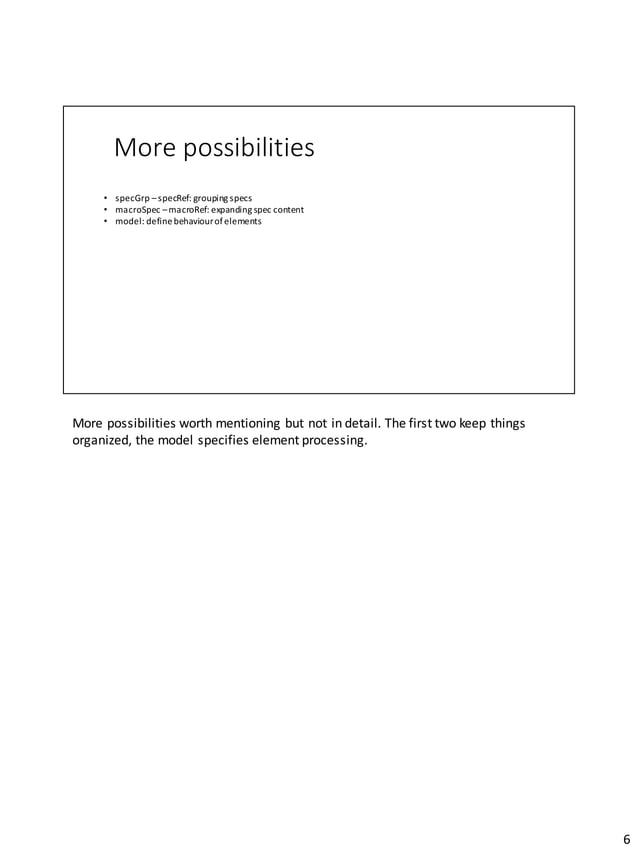 TEI ODD based development | PDF