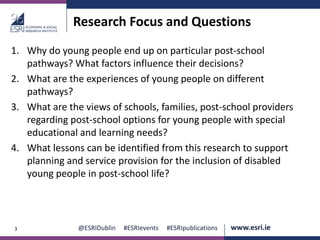 SLIDES_Post School Transitions for Students with SEN | PPTX
