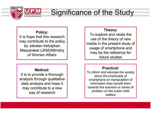 Slides presentation example for proposal defence | PPT