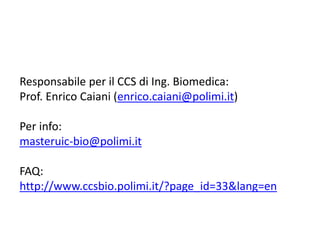 POLIMI-UIC Double Degree program | PPTX | Undergraduate Education | College Education