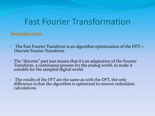fft using labview | PPTX