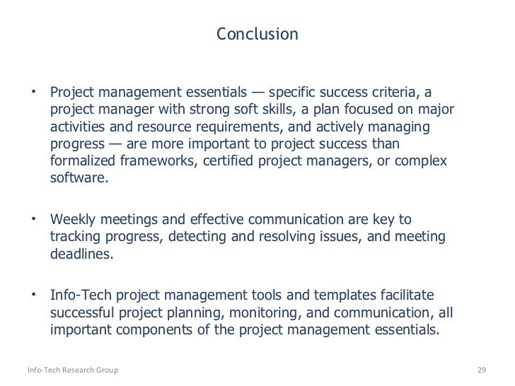 project management essentials