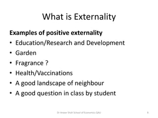 Slides public good and externalities 180612 | PPT