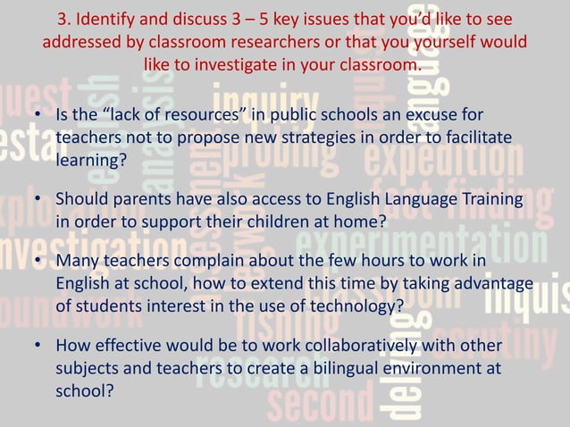 Second Language Classroom Research | PPT