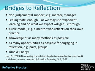 Slides reflective practice2020 | PPTX