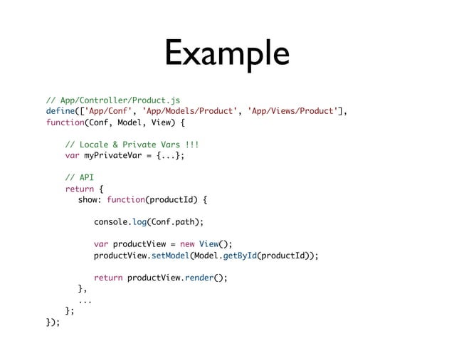 ParisJS #10 : RequireJS | PPT