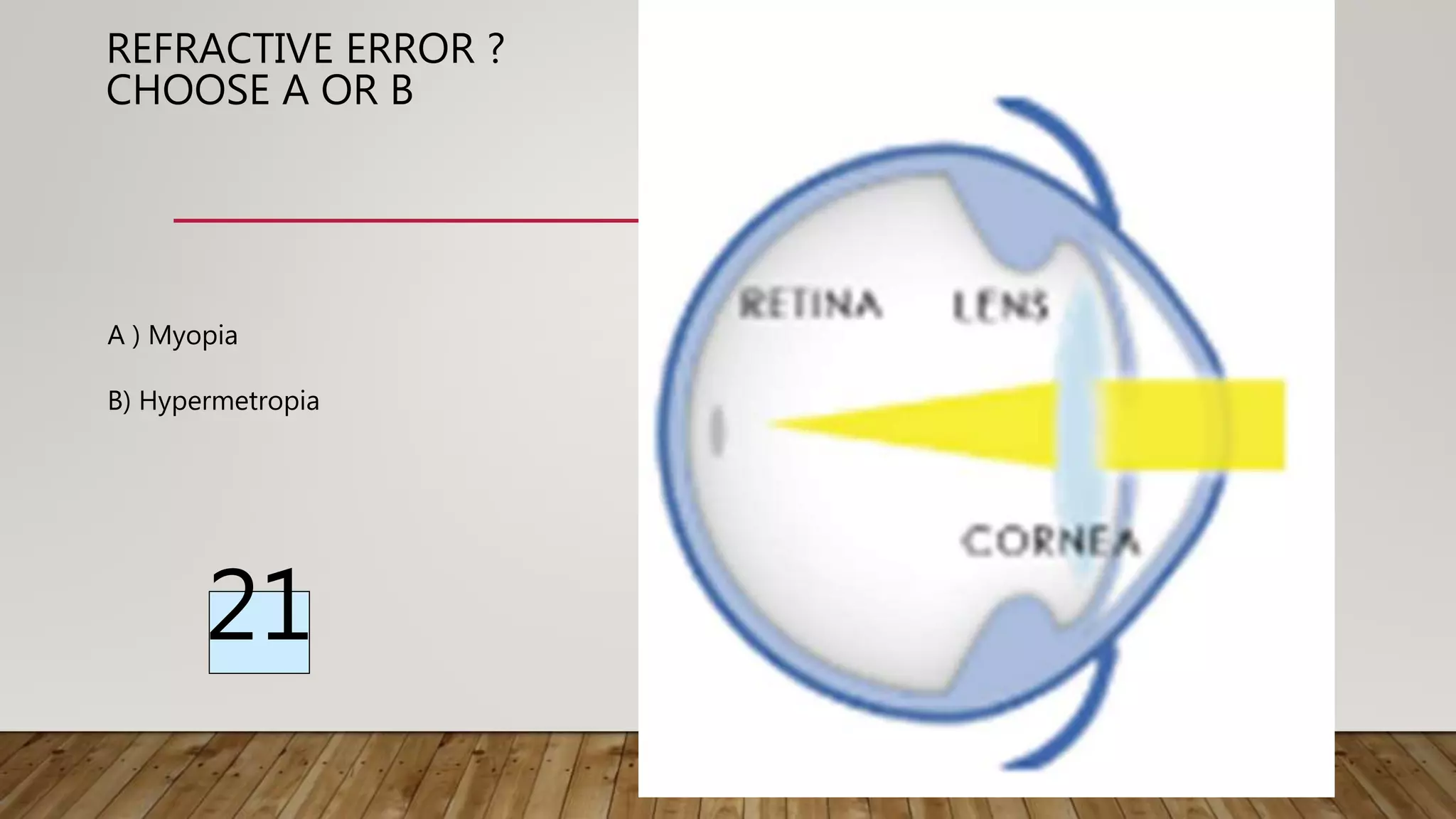 Ophthalmology Slides revision | PPTX