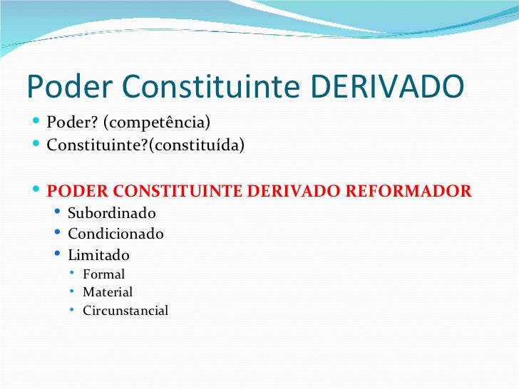 Slides revisão direito constitucional i
