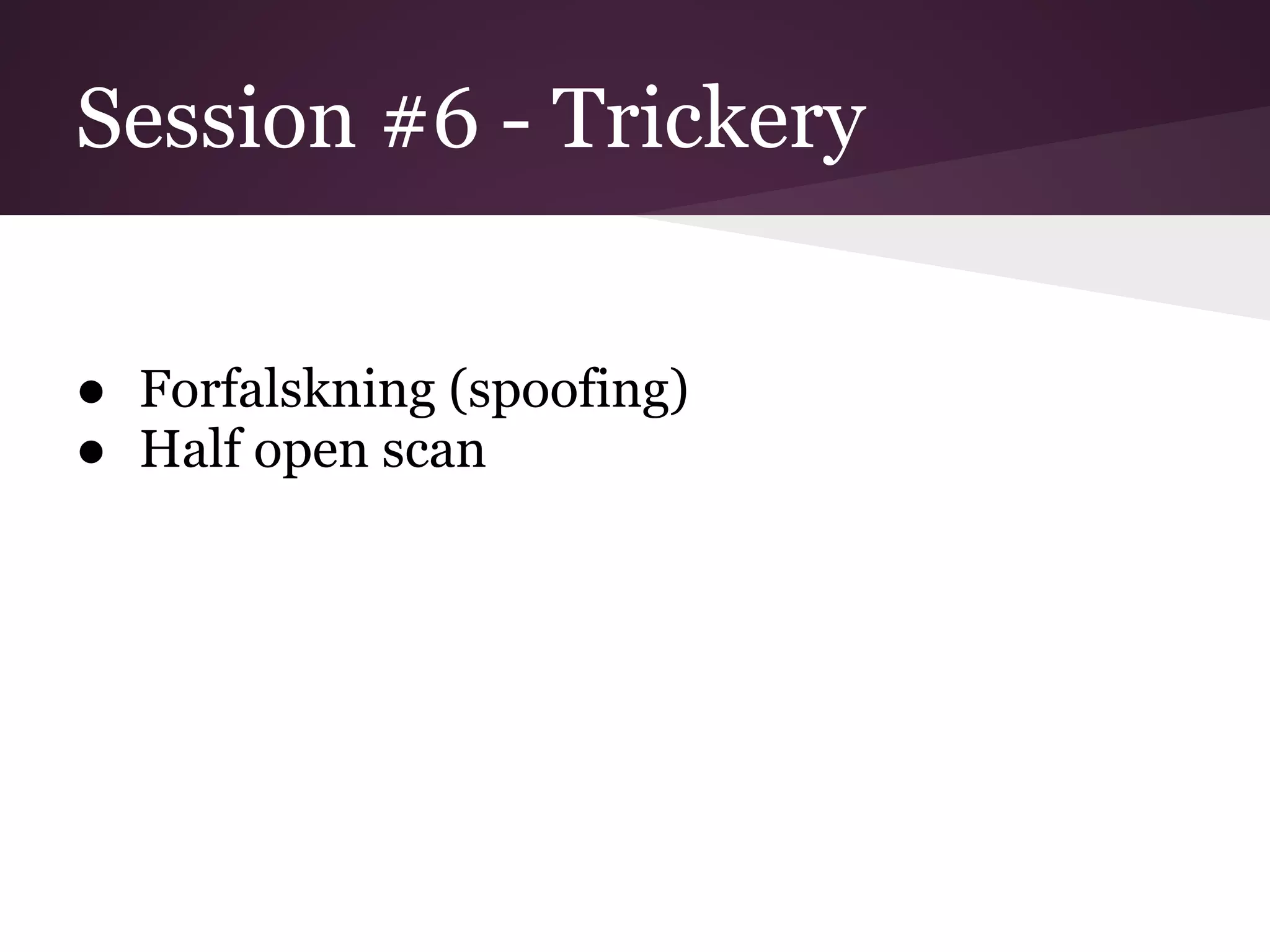 Slides til TCP/IP workshop afholdt i Odense, November 2012 | PPT