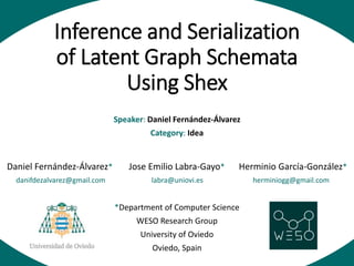 Slides SEMAPRO 2016 University of Oviedo | PPT