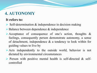 Slides session1_125618.pptx | Mental Health | Diseases and Conditions