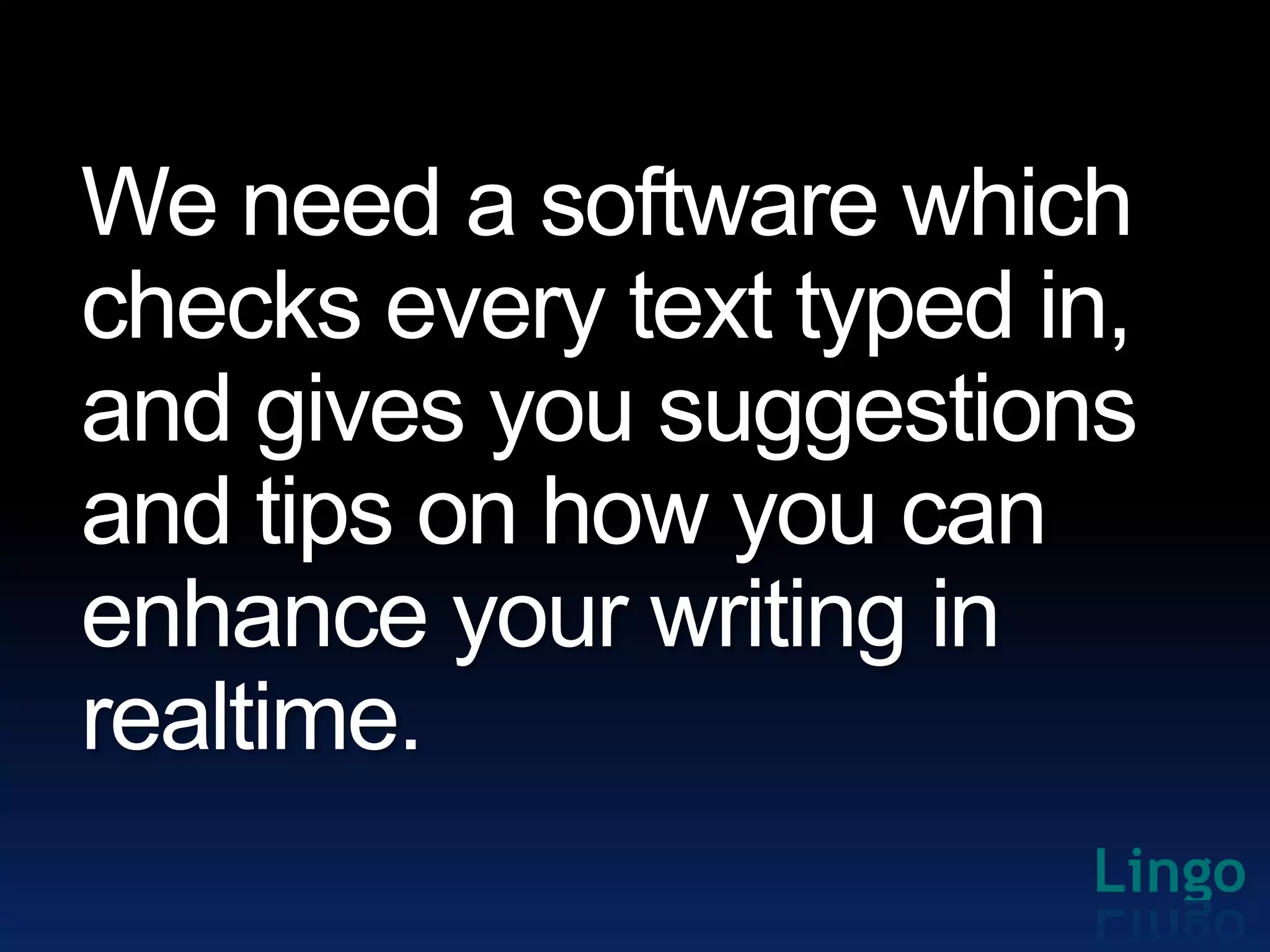 Introducing the Lingo project | PPTX