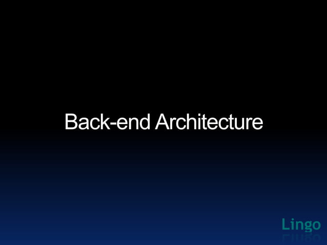 Introducing the Lingo project | PPTX