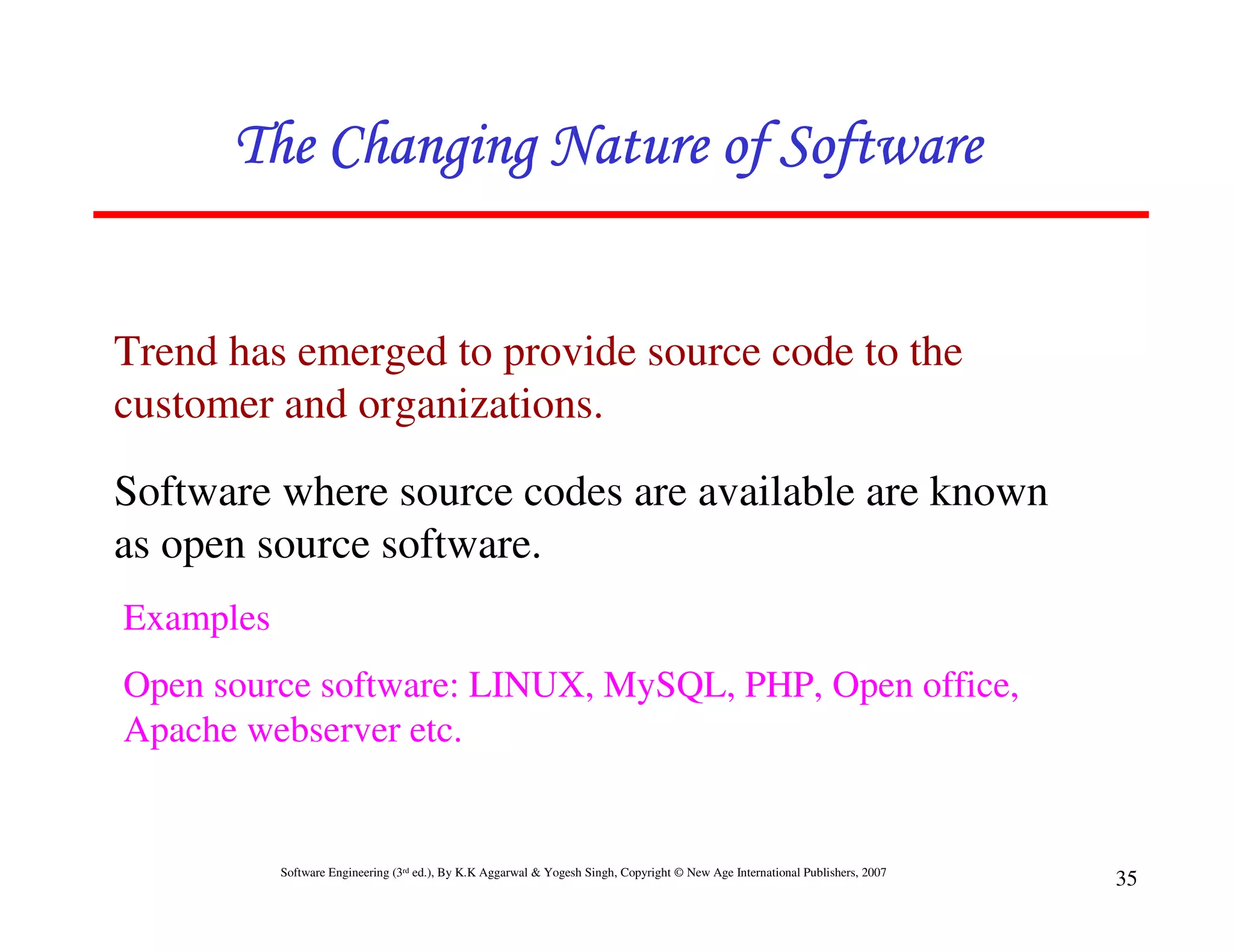 Slides Software Engineering Third Edition Aggarwal Singhpdf 6062