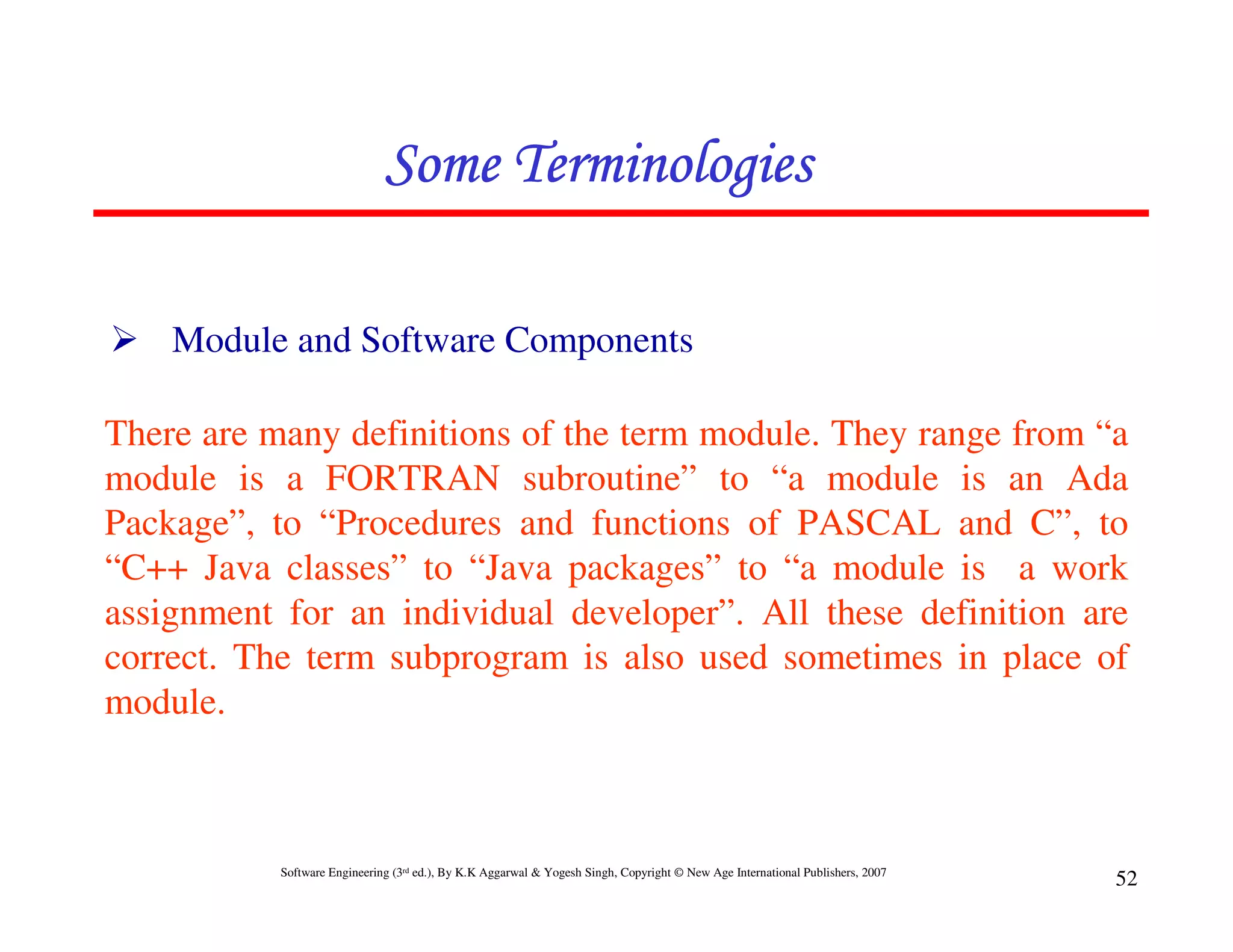 [slides] Software Engineering Third Edition - Aggarwal, Singh.pdf