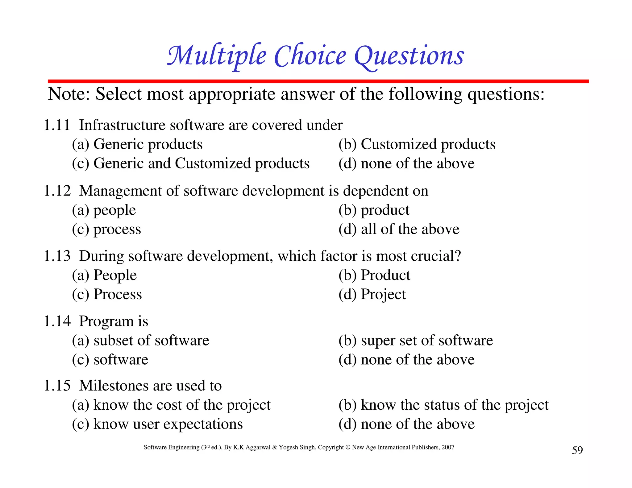 [slides] Software Engineering Third Edition - Aggarwal, Singh.pdf