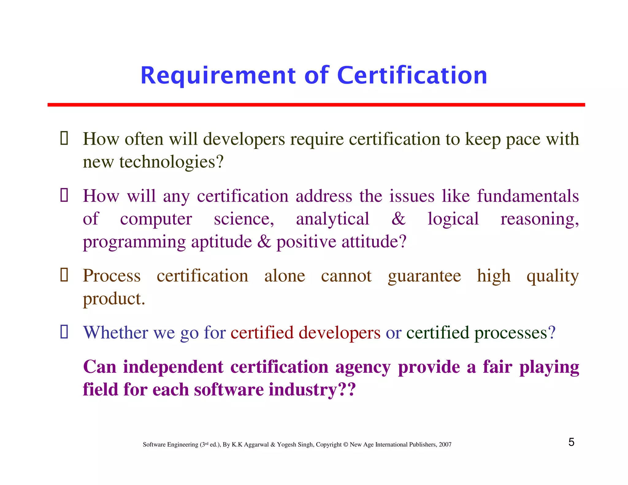 [slides] Software Engineering Third Edition - Aggarwal, Singh.pdf