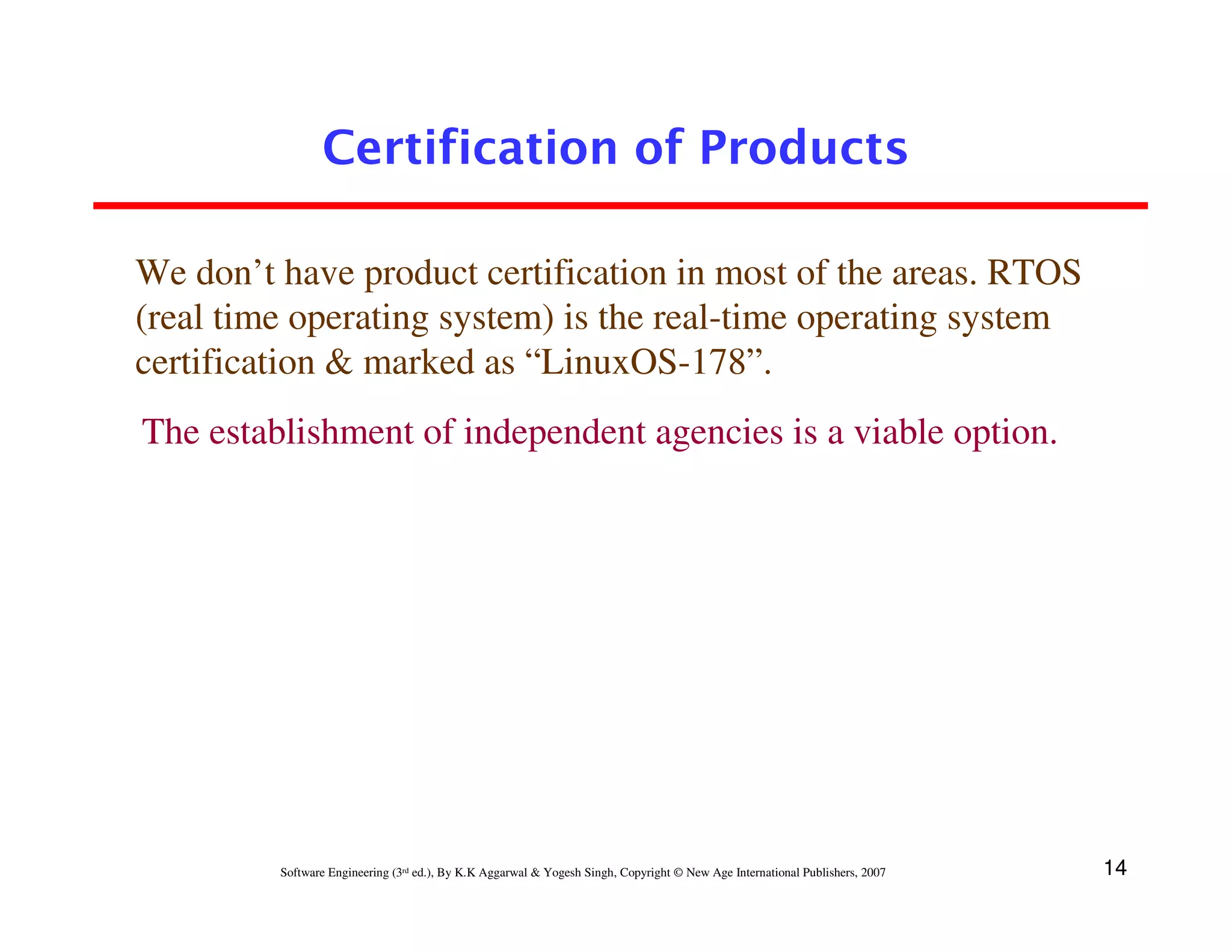 [slides] Software Engineering Third Edition - Aggarwal, Singh.pdf