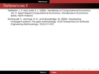 Slides: Standardization of Agent-based Modeling in Economics | PDF