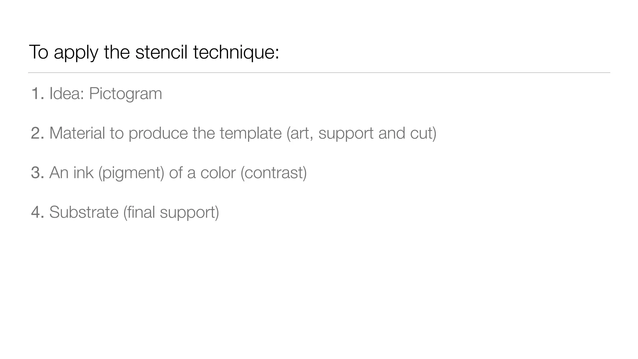 Design & Printmaking: Stencil process | PDF