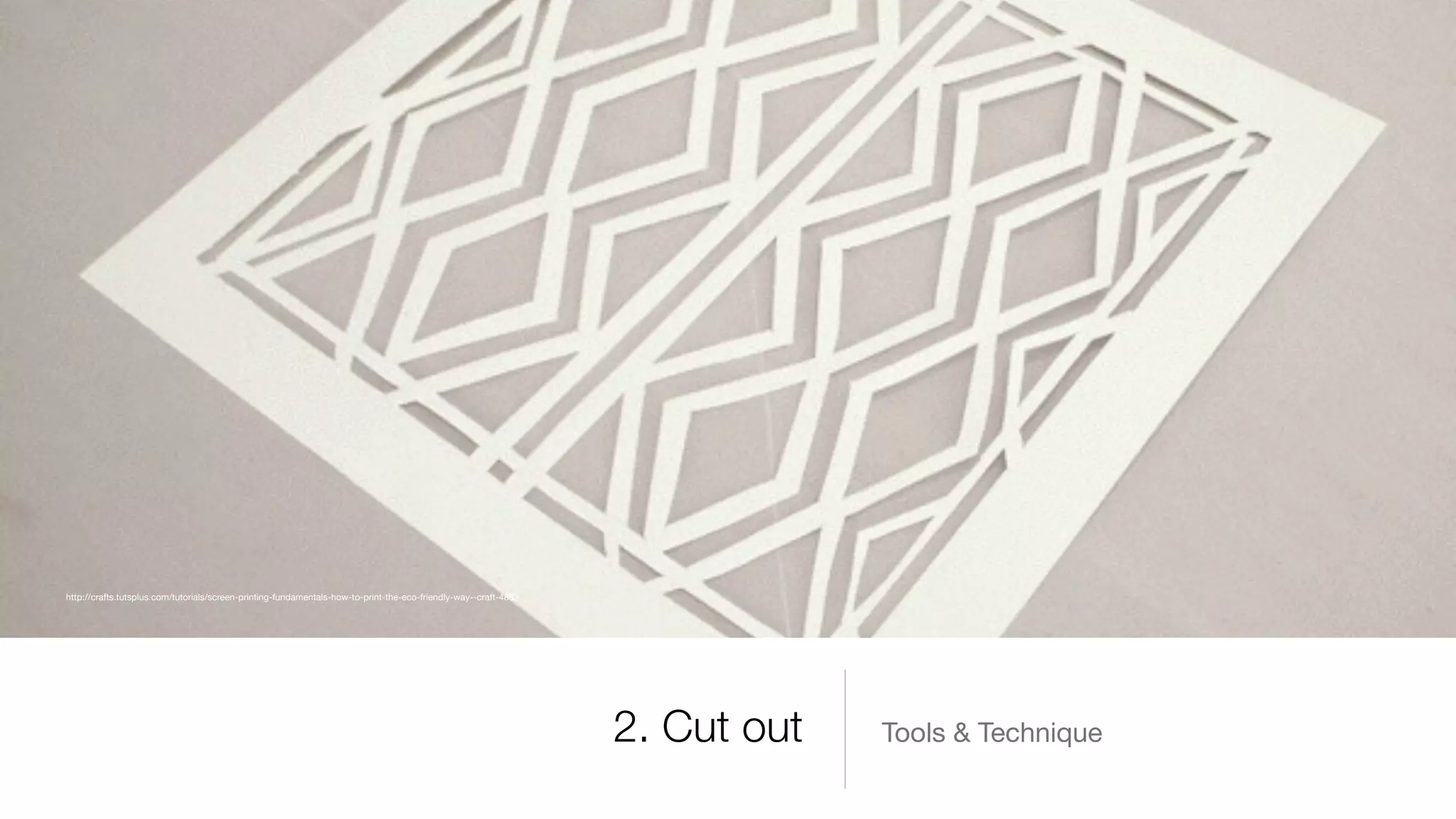 Design & Printmaking: Stencil process | PDF