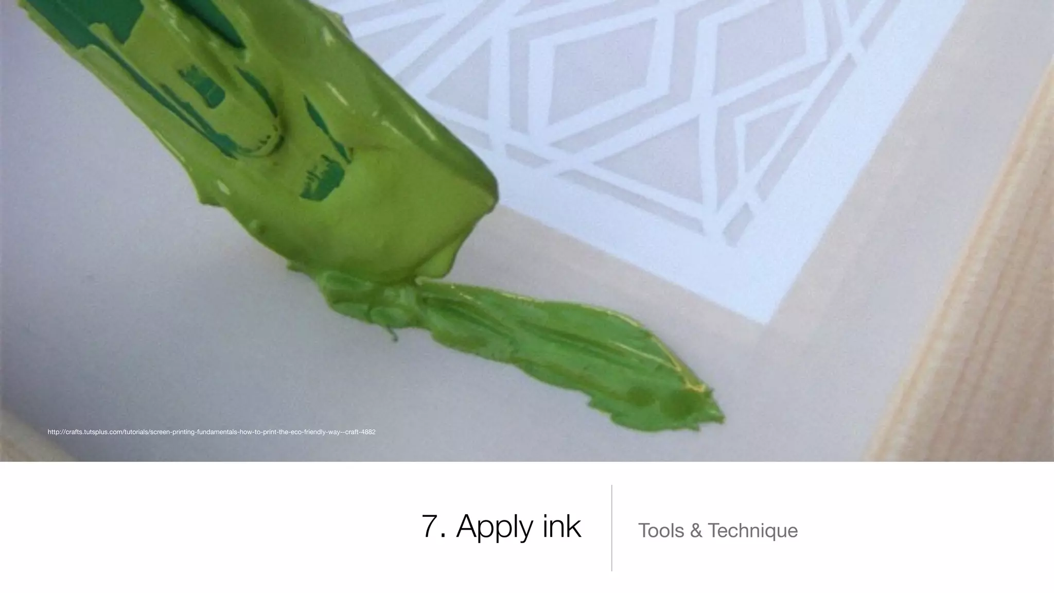 Design & Printmaking: Stencil process | PDF