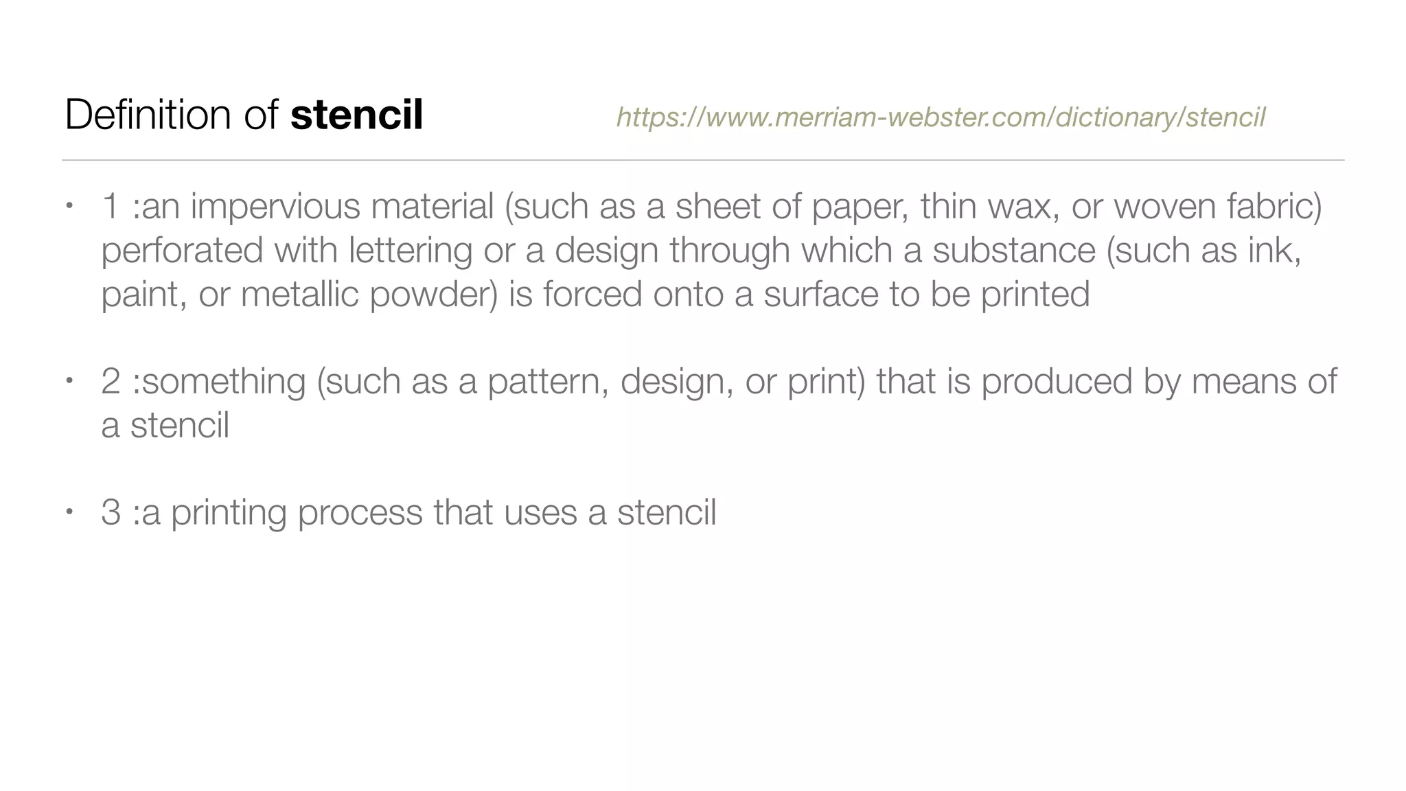 Design & Printmaking: Stencil process | PDF