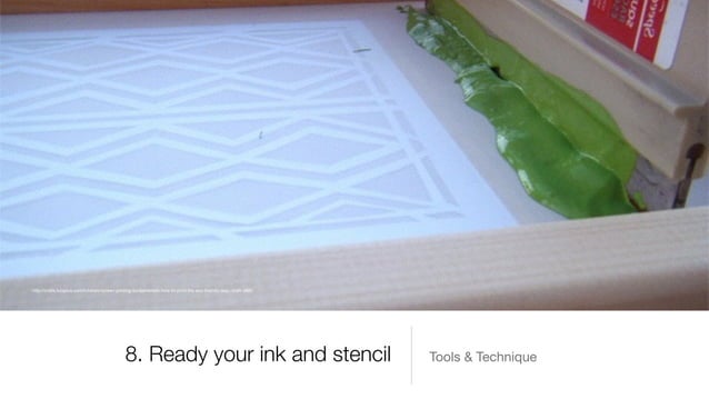 Design & Printmaking: Stencil process | PDF