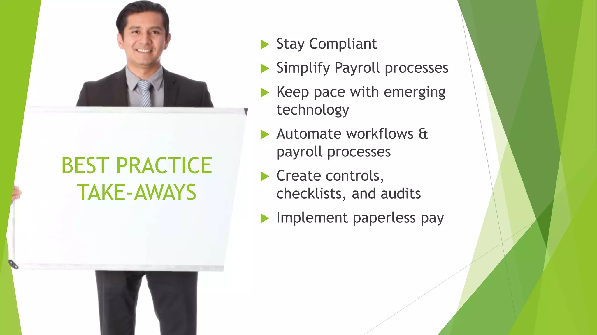 Payroll Webinar: Streamlining Payroll Operations and Efficiencies | PPTX