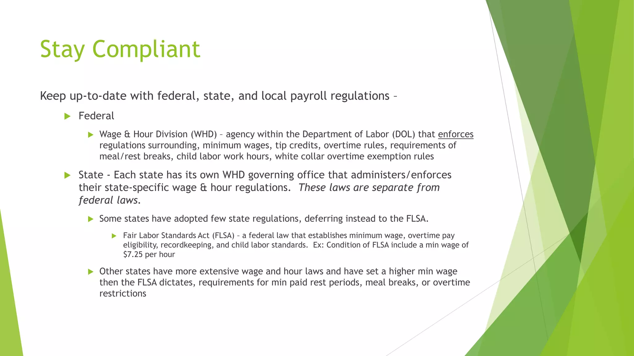 Payroll Webinar: Streamlining Payroll Operations and Efficiencies | PPTX