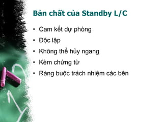 Slide standby lc | PPT