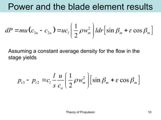 SLIDES Theory of Propulsion - Blade Element Theory BEM.ppt