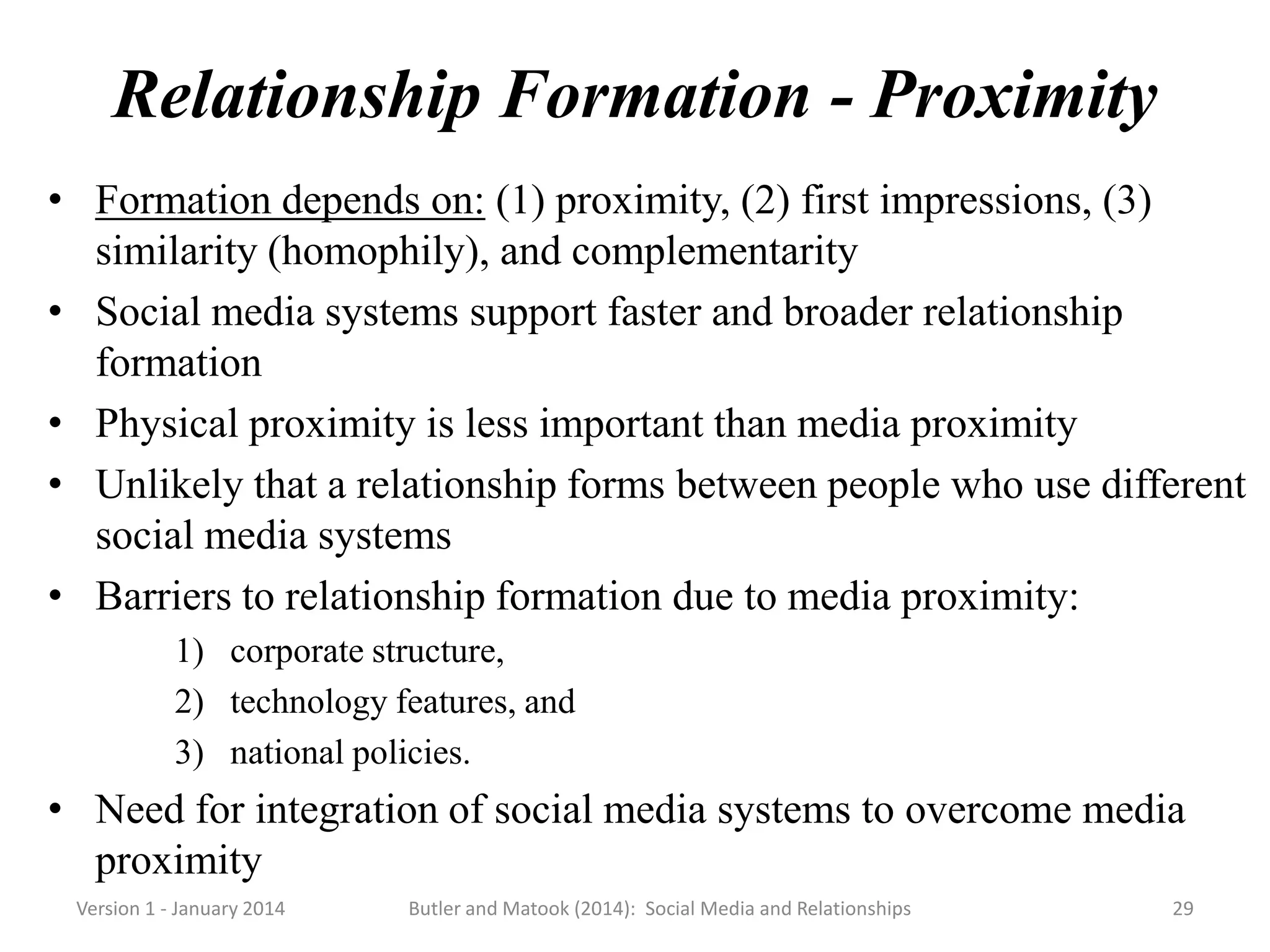 Social Media and Relationships | PPTX