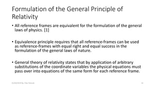 Comprehensive Overview of Special and General Relativity Theories | PDF