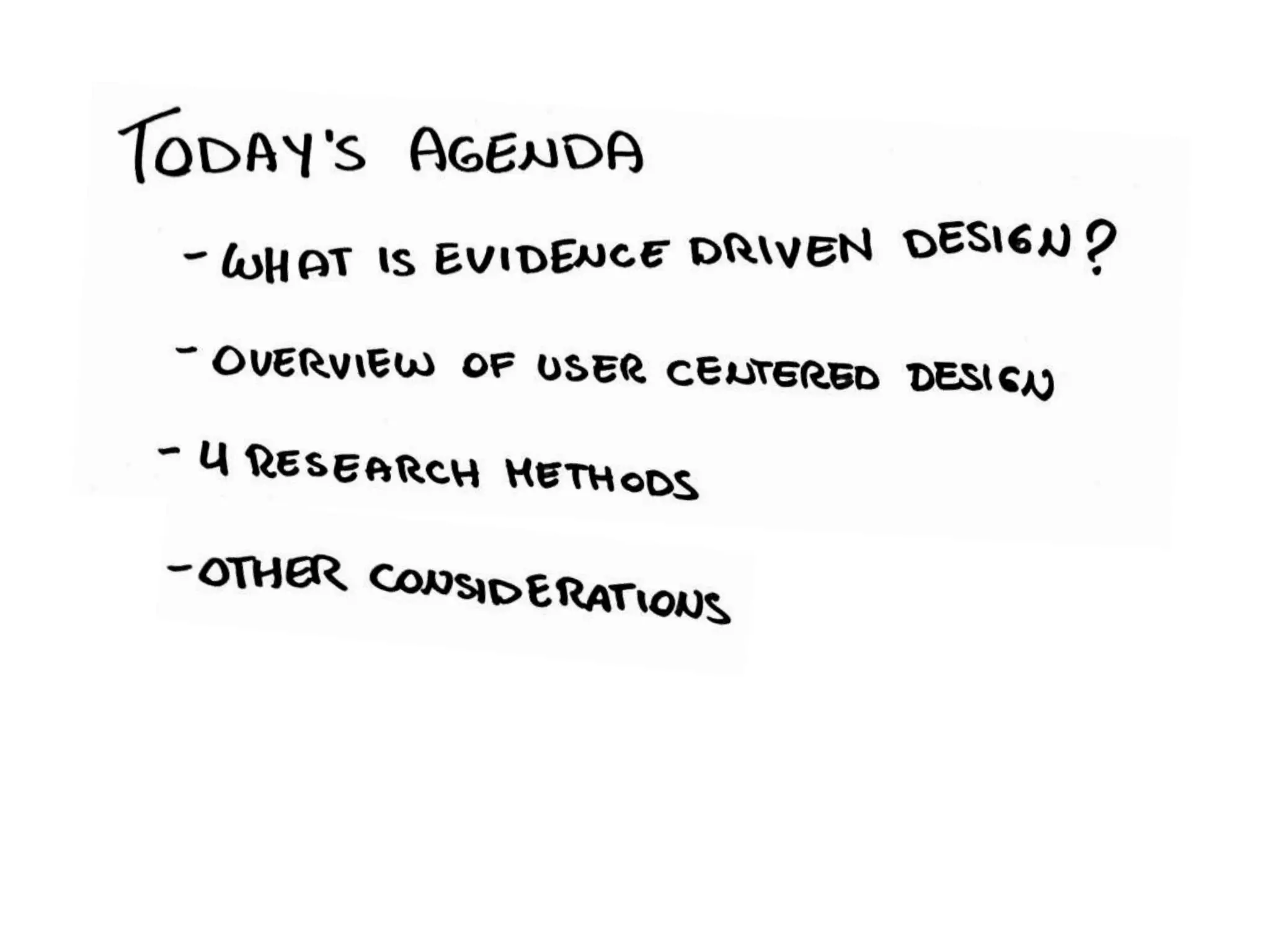 Evidence Driven Design | PPTX
