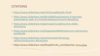 Tourism Attractions | PPTX