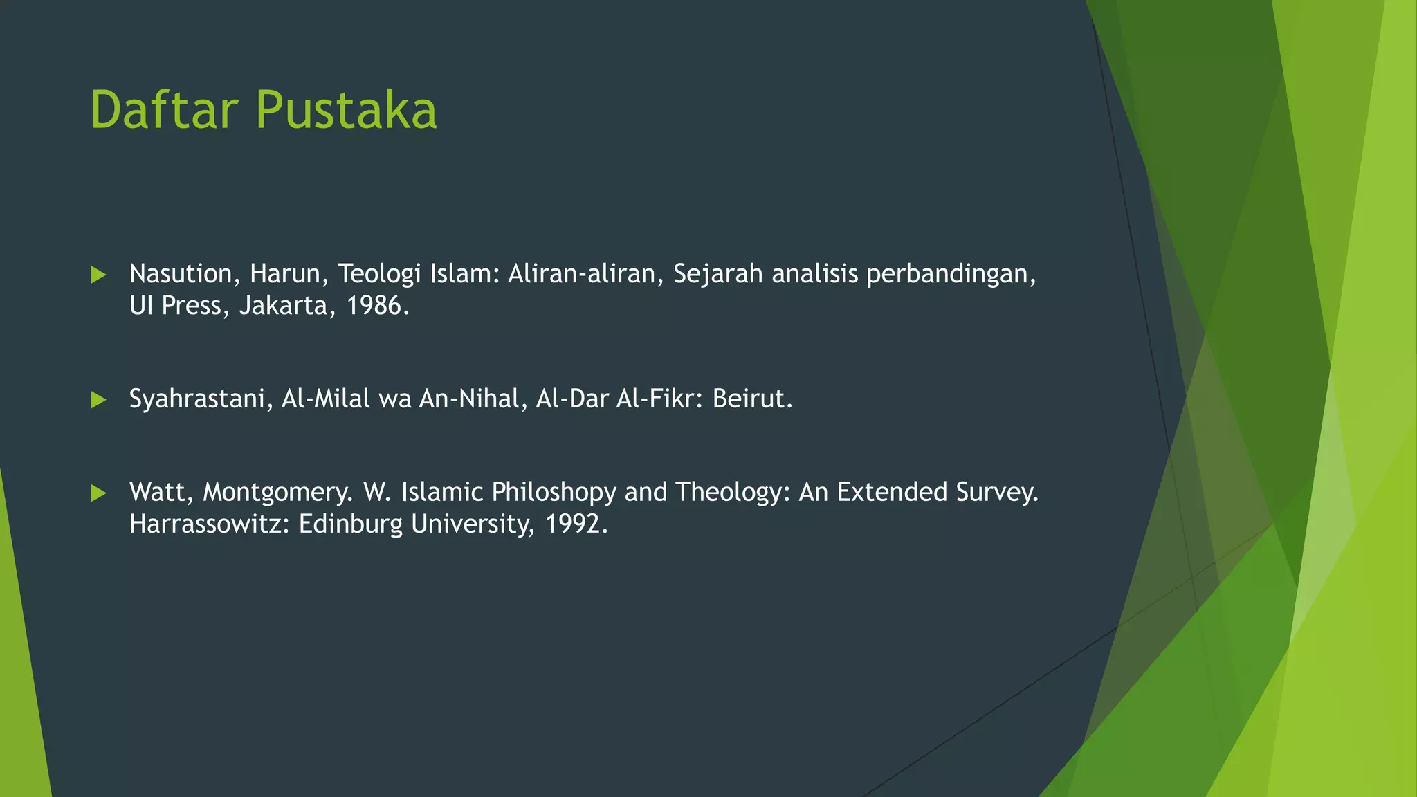 Aliran Jabariyah dan Aliran qadariyah | PPTX