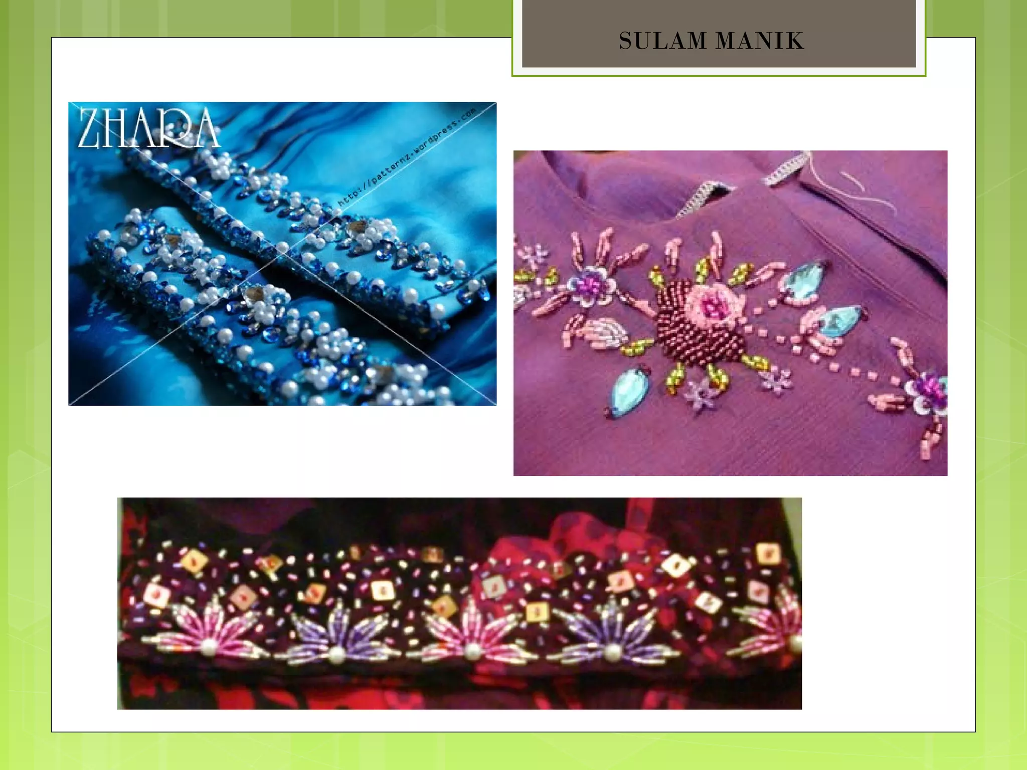 Slide sulaman manik | PPT