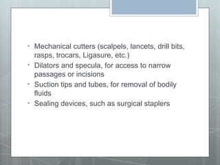 Slide surgical Instrument | PPT