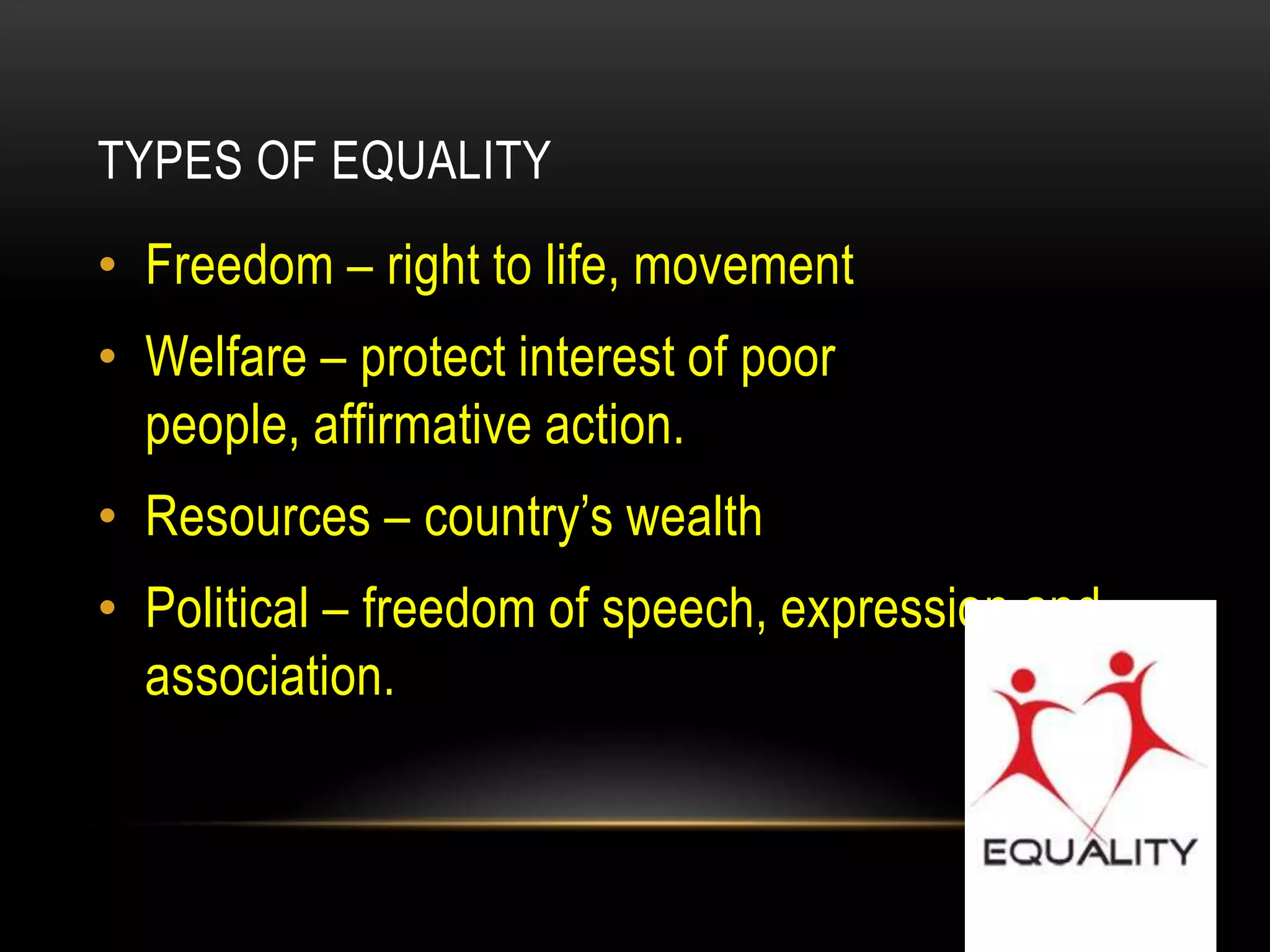 Justice as Equality | PPTX