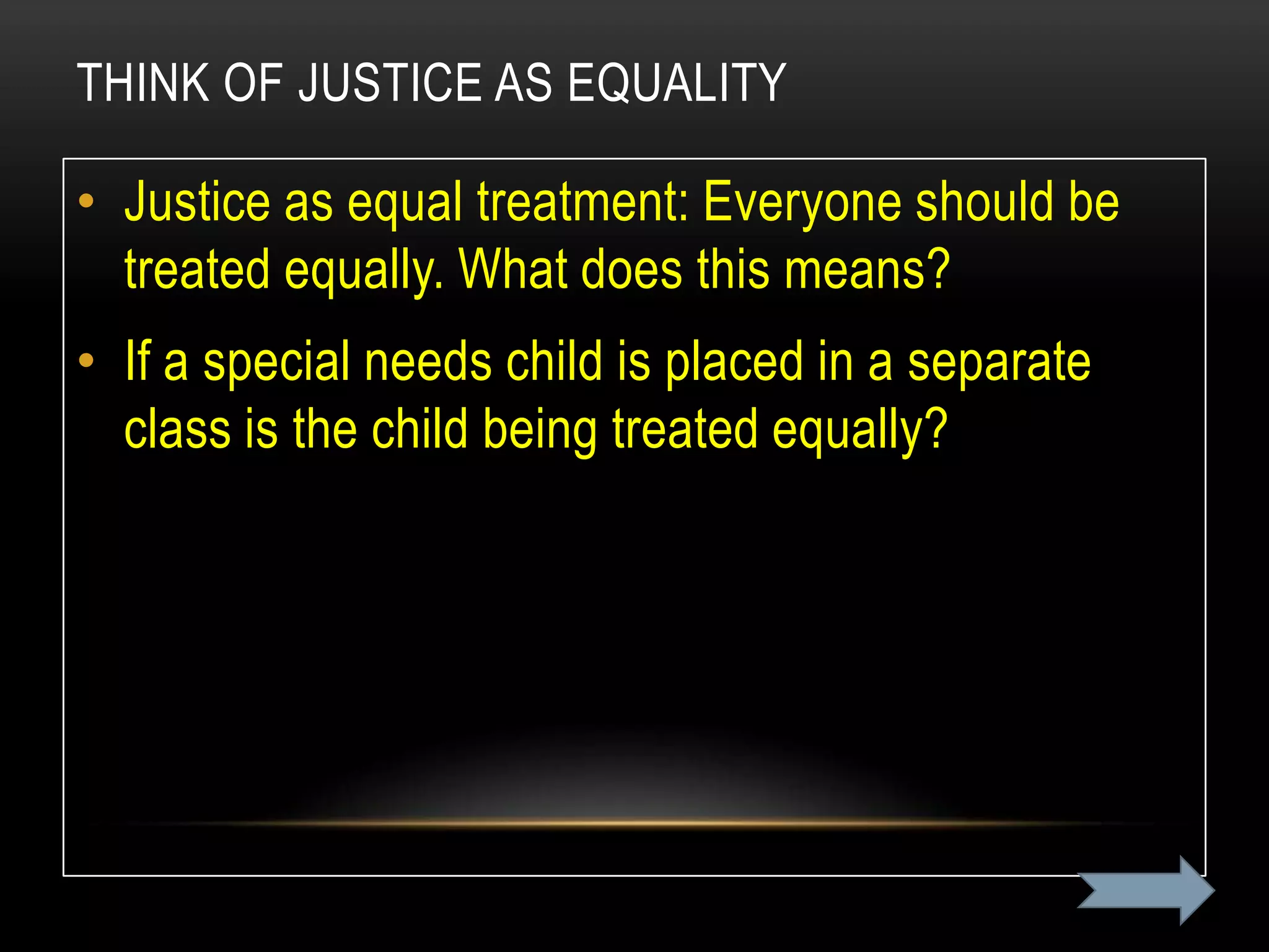 Justice as Equality | PPTX