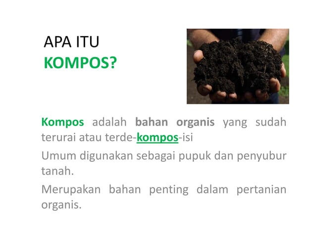 Slide presentasi kompos takakura | PDF